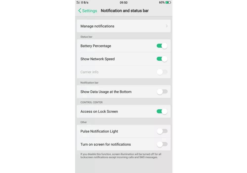 New ColorOS version removes status bar notifications from the OPPO R11 ...