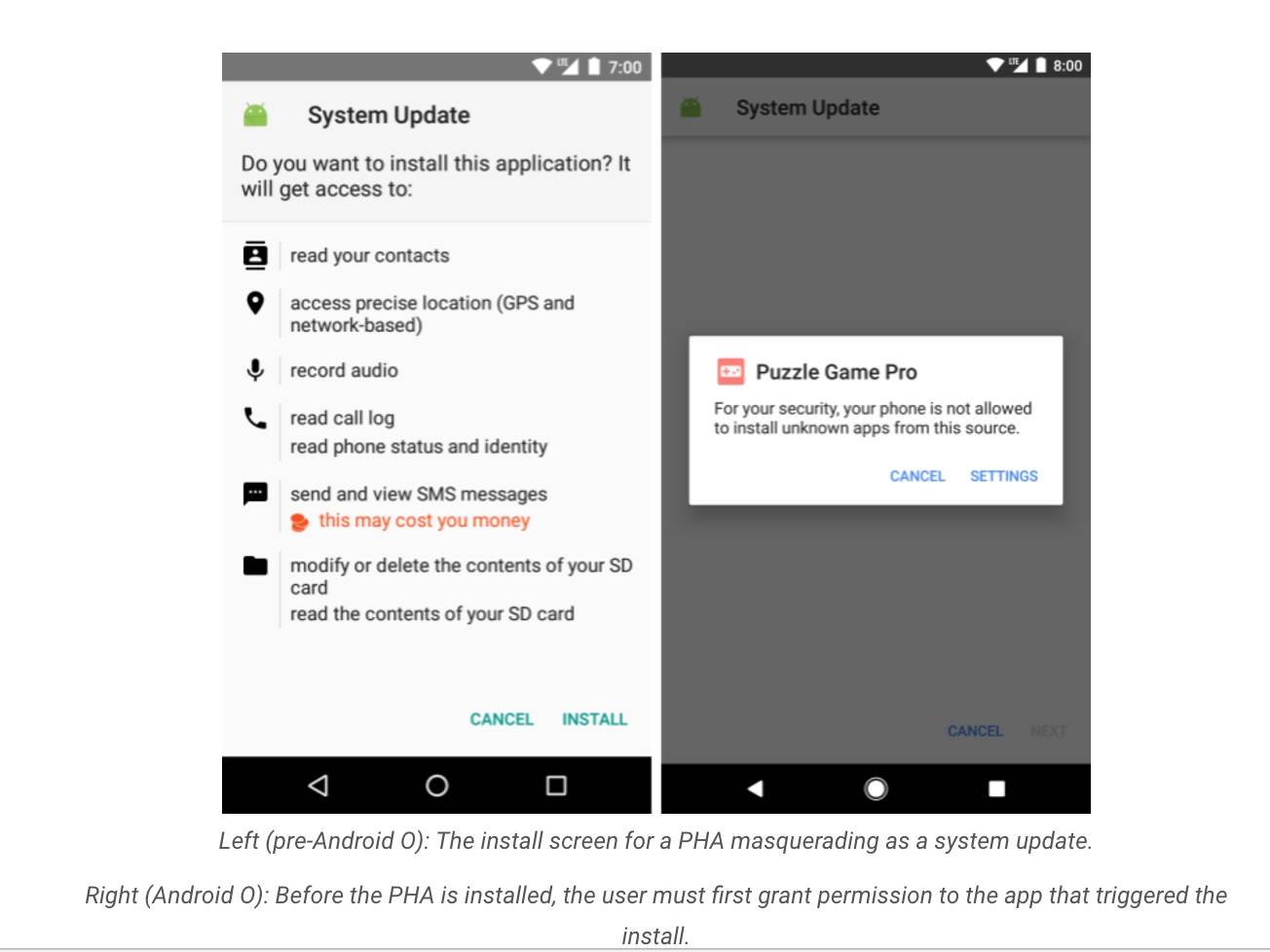 Android Oreo has a new “install unknown apps” permission to protect you ...
