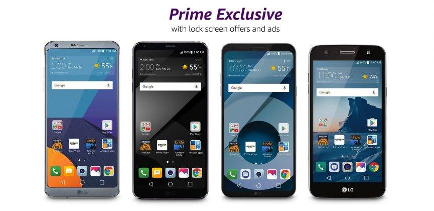 Four new LG Android phones join the Amazon Prime Exclusive roster ...