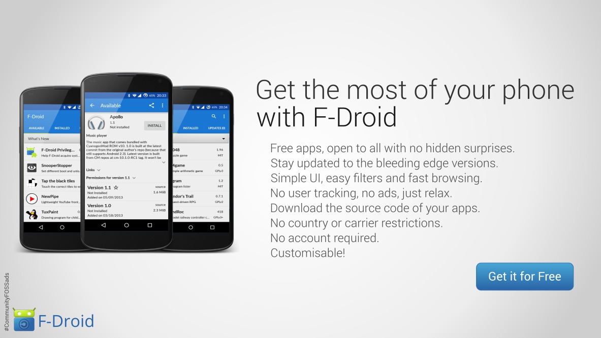 F-Droid updates to version 1.0 with new look and features | Android ...