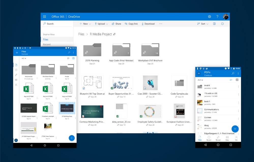 Microsoft rolling out new design and UI for OneDrive, SharePoint ...