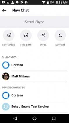 Skype testing out new design tweaks, features for Android app | Android ...
