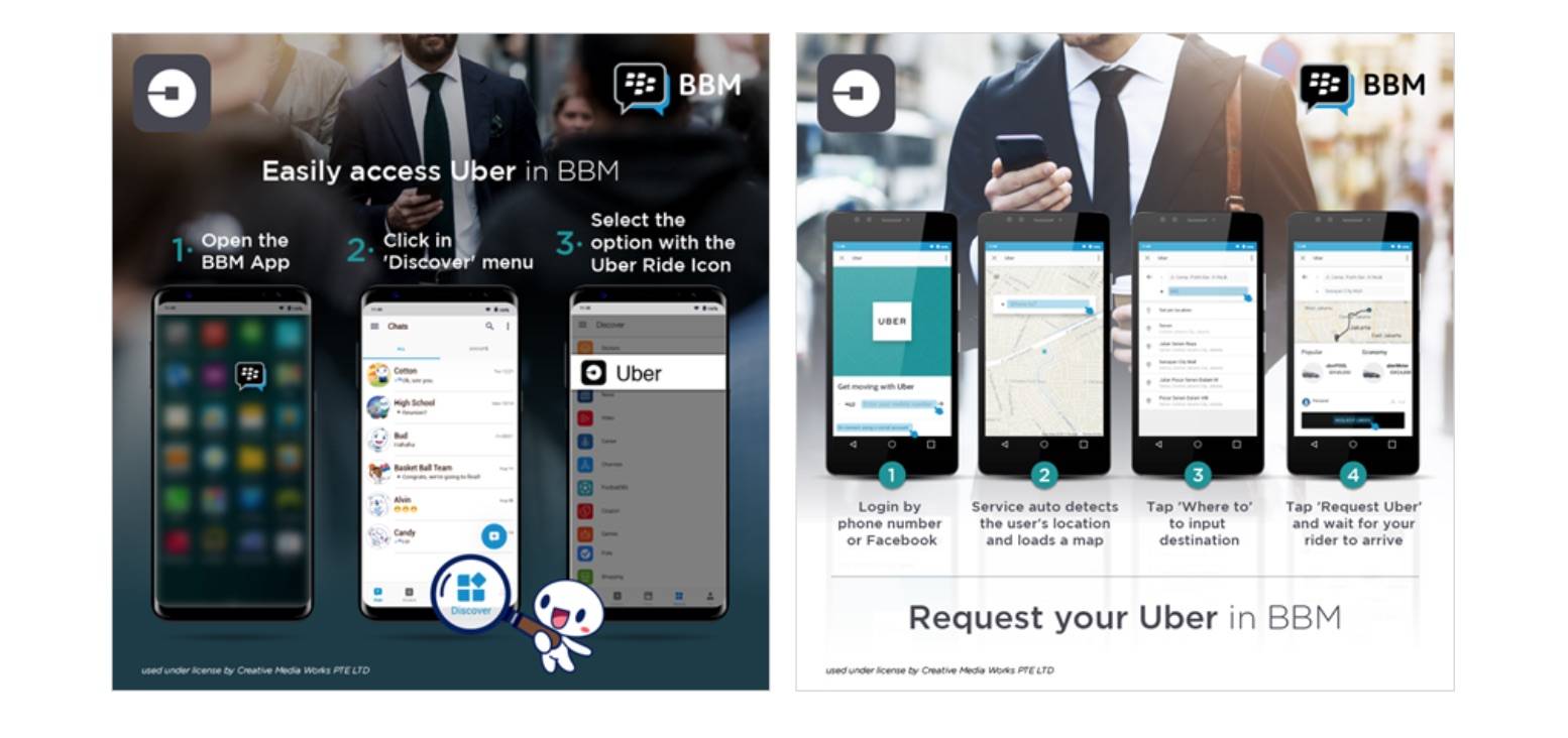 BBM now lets you hail an Uber from the app (in Indonesia) | Android ...