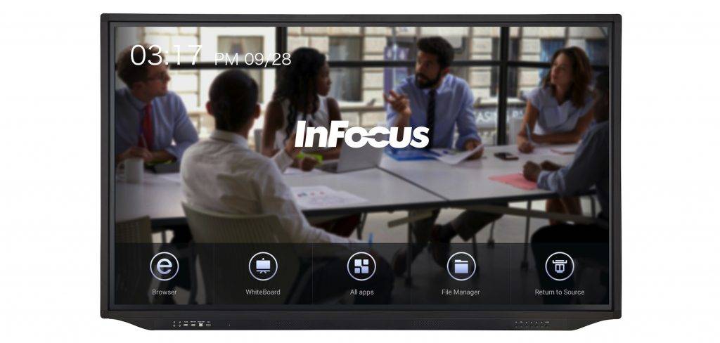 InFocus launches gigantic Android touch display | Android Community