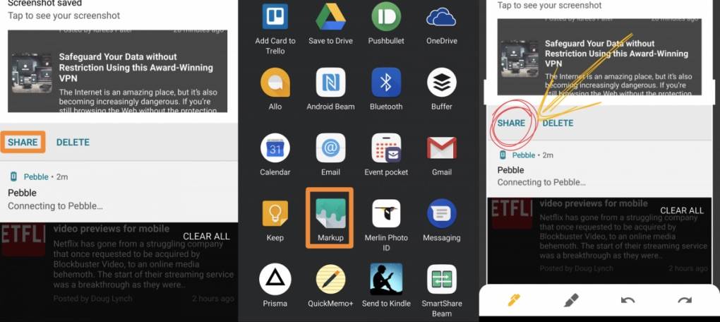 Android P brings a native screenshot editor, here’s how to get it ...