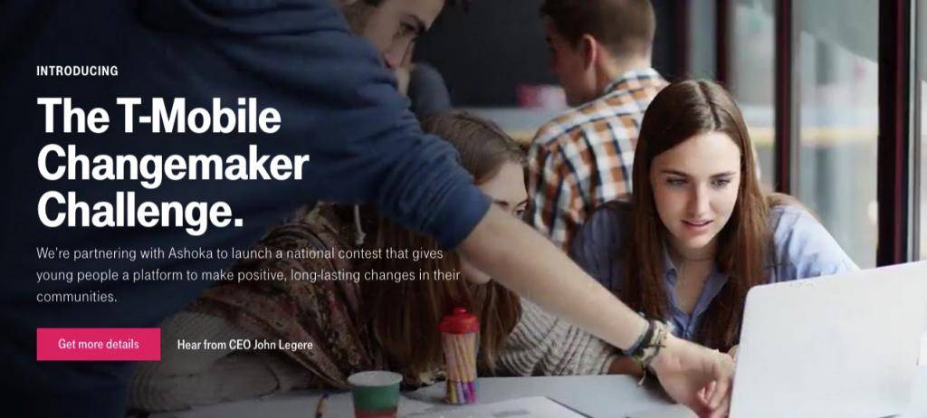 Join the T-Mobile Changemaker Challenge and start changing the world ...