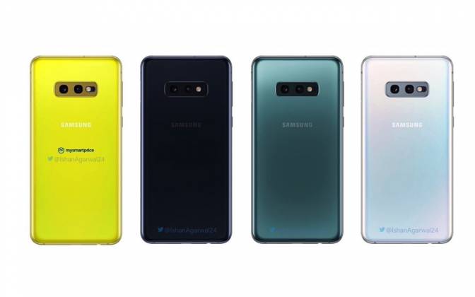 Samsung Galaxy S10 colors illustrated before launch - Android Community