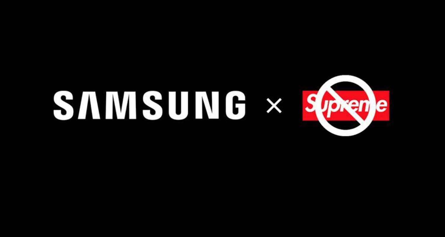 Samsung officially terminates collaboration with Supreme Italia ...