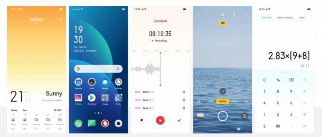 Oppo launches new Color OS 6 platform based on Android Pie | Android ...
