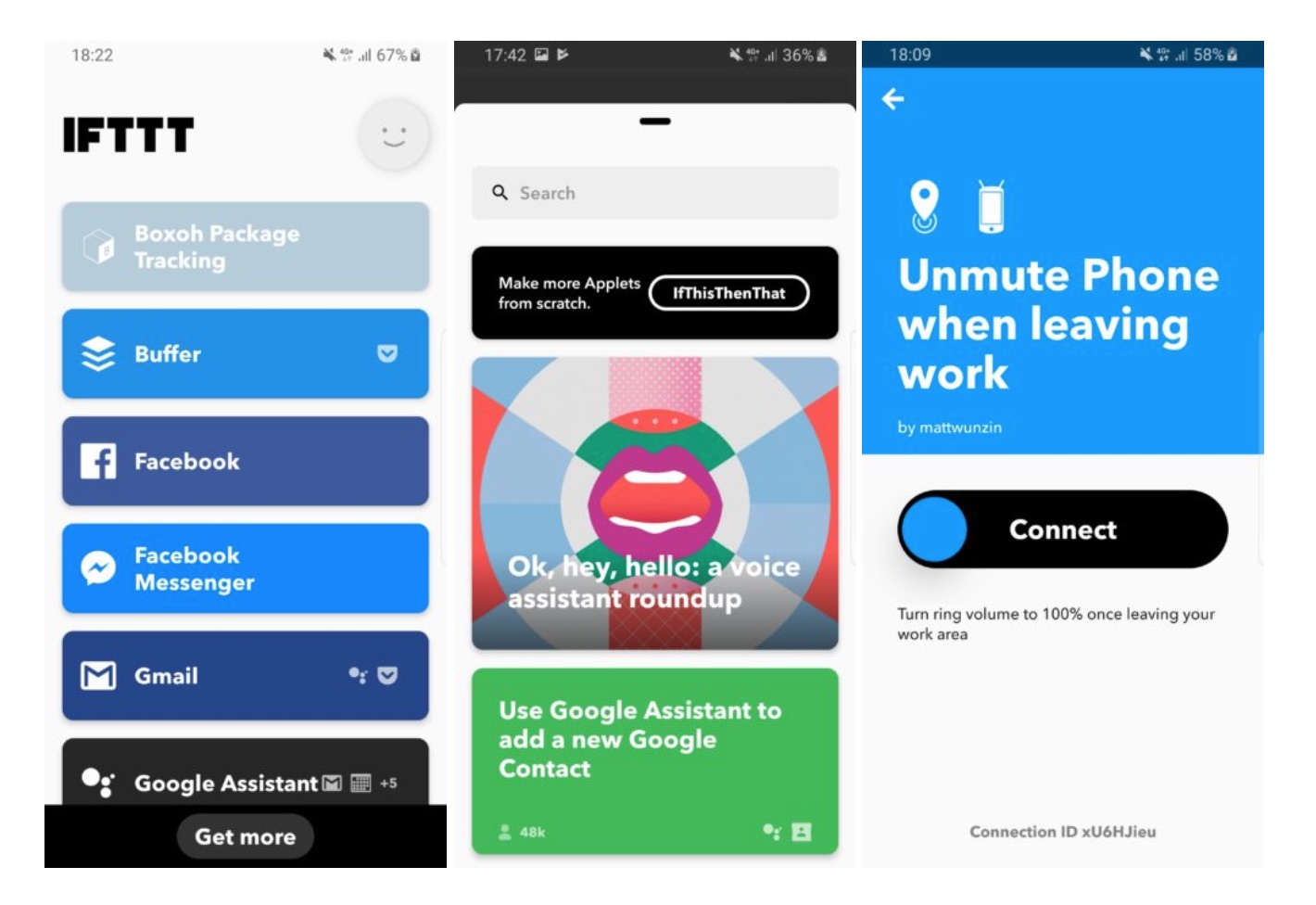 Upcoming IFTTT update gives minimalist look and feel | Android Community