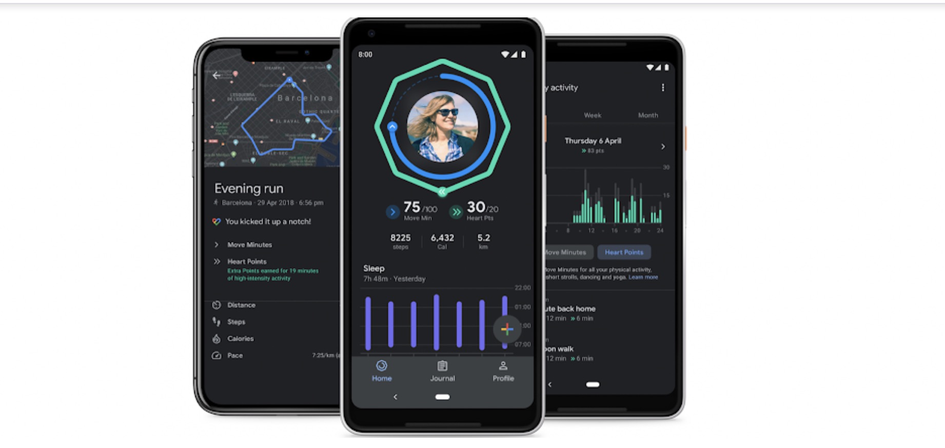 Google Fit gets dark mode, support for sleep tracking | Android Community