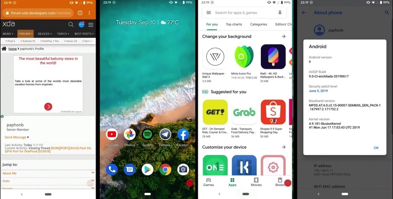 Android 10 launcher port will work on Android 9 phones | Android Community