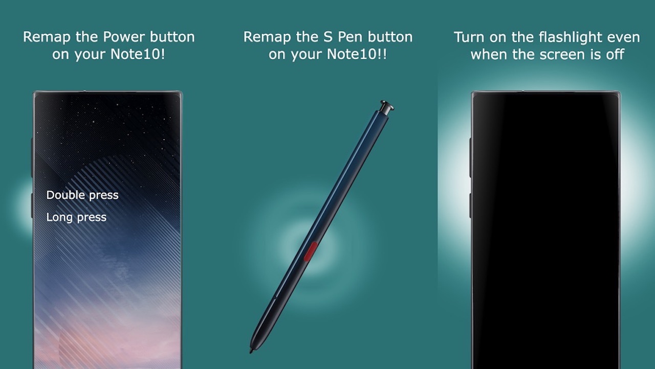 SideActions app is a button, S Pen remapper for the Note 10 | Android ...