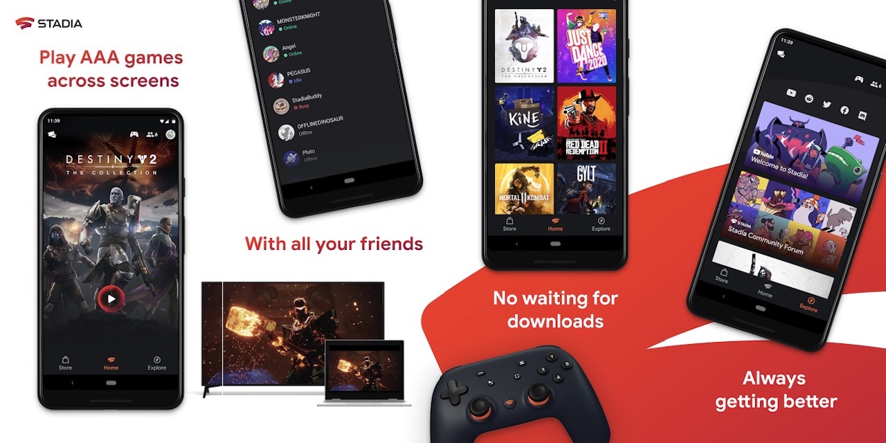 Google Stadia app available for download from the Play Store | Android ...