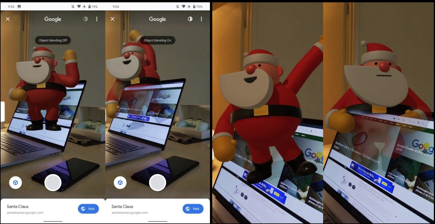Google Search AR starts rollout of object blending images | Android ...