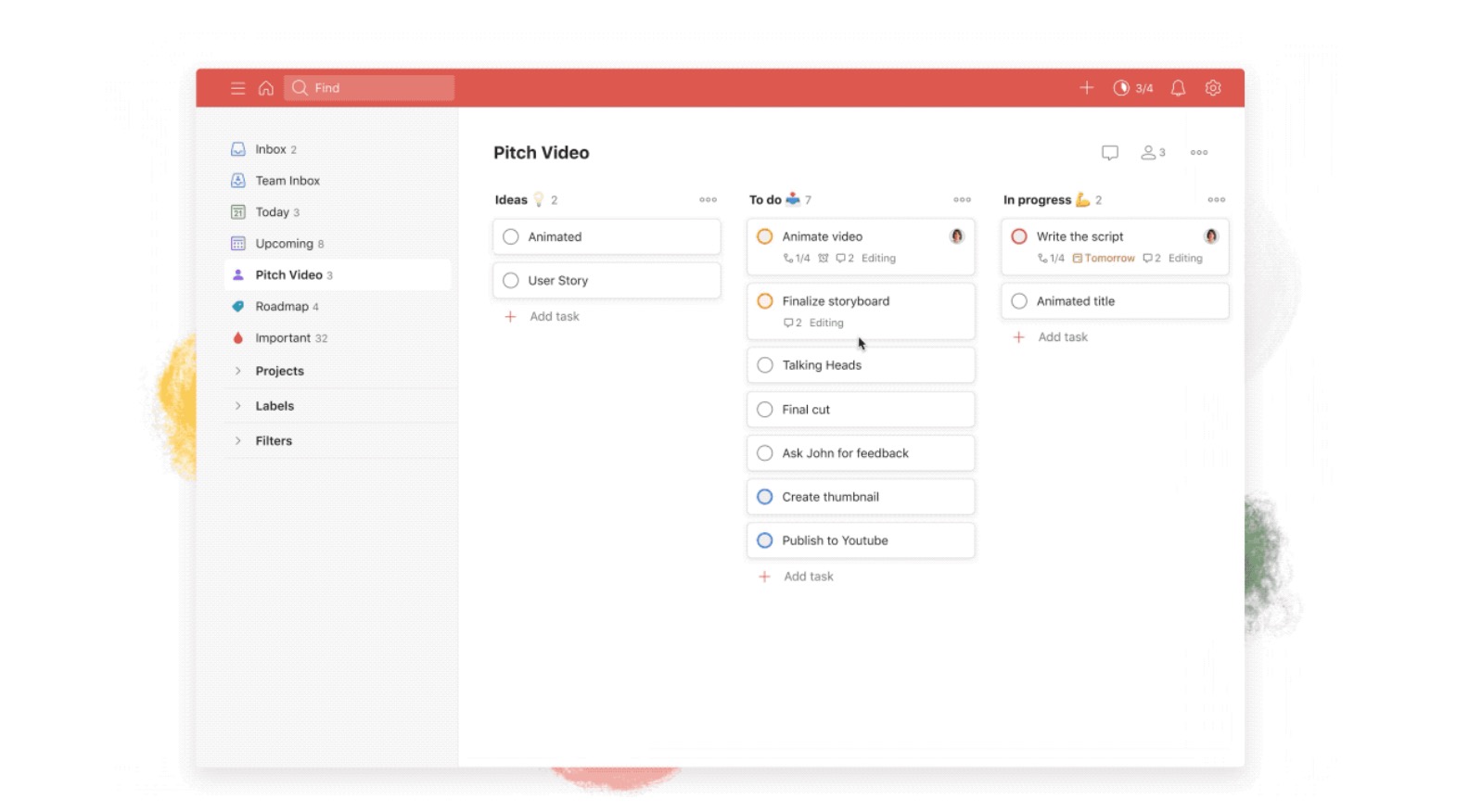 Todoist brings more visual style of project management with Boards ...