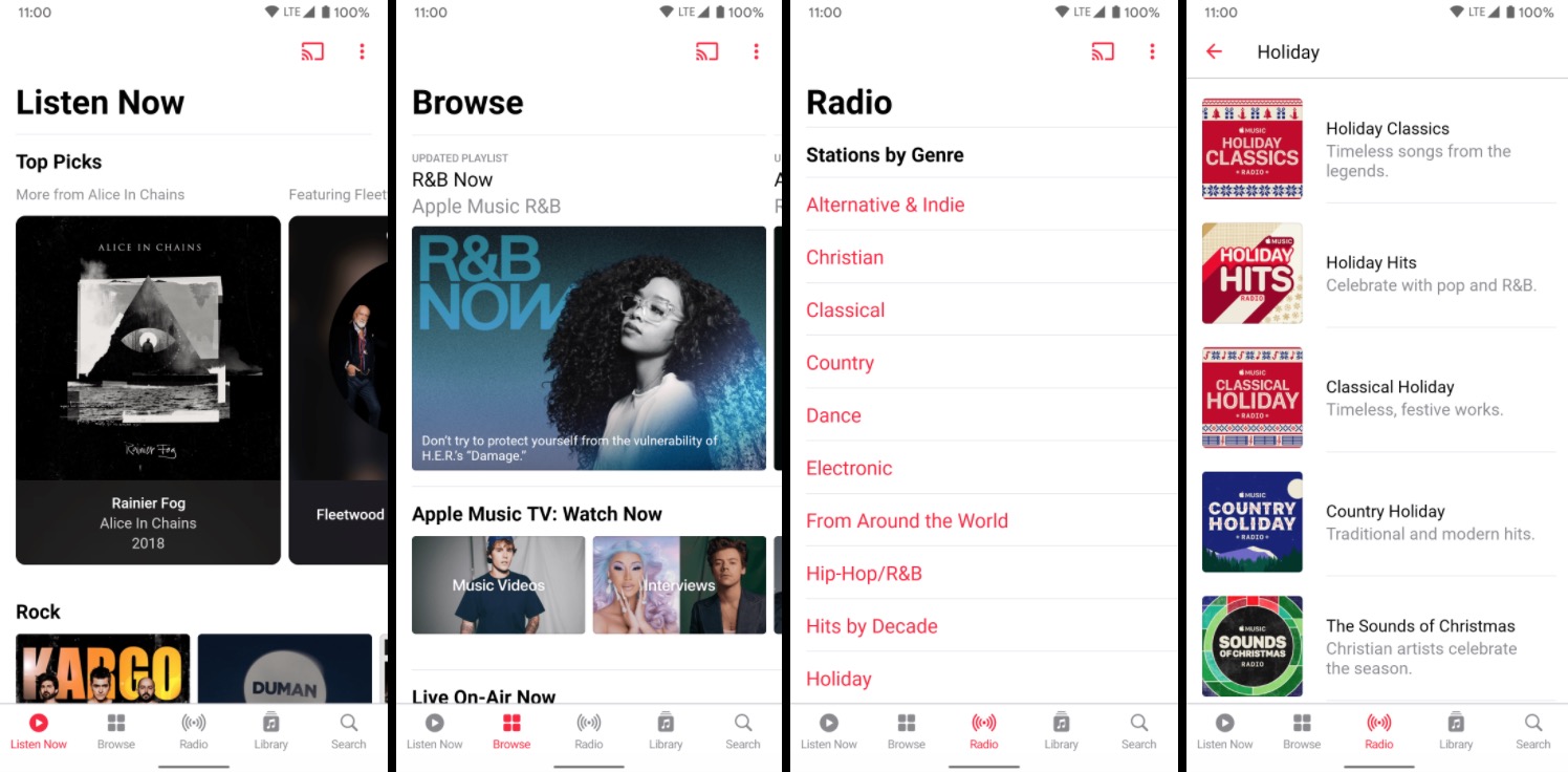 Apple Music for Android update brings redesign, autoplay feature ...