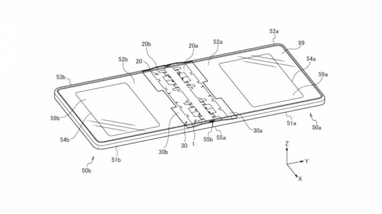 Huawei clamshell foldable phone hinge mechanism detailed | Android ...