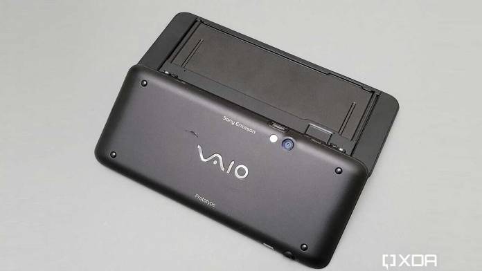 Sony Ericsson VAIO phone with slide-out keyboard never made it real ...