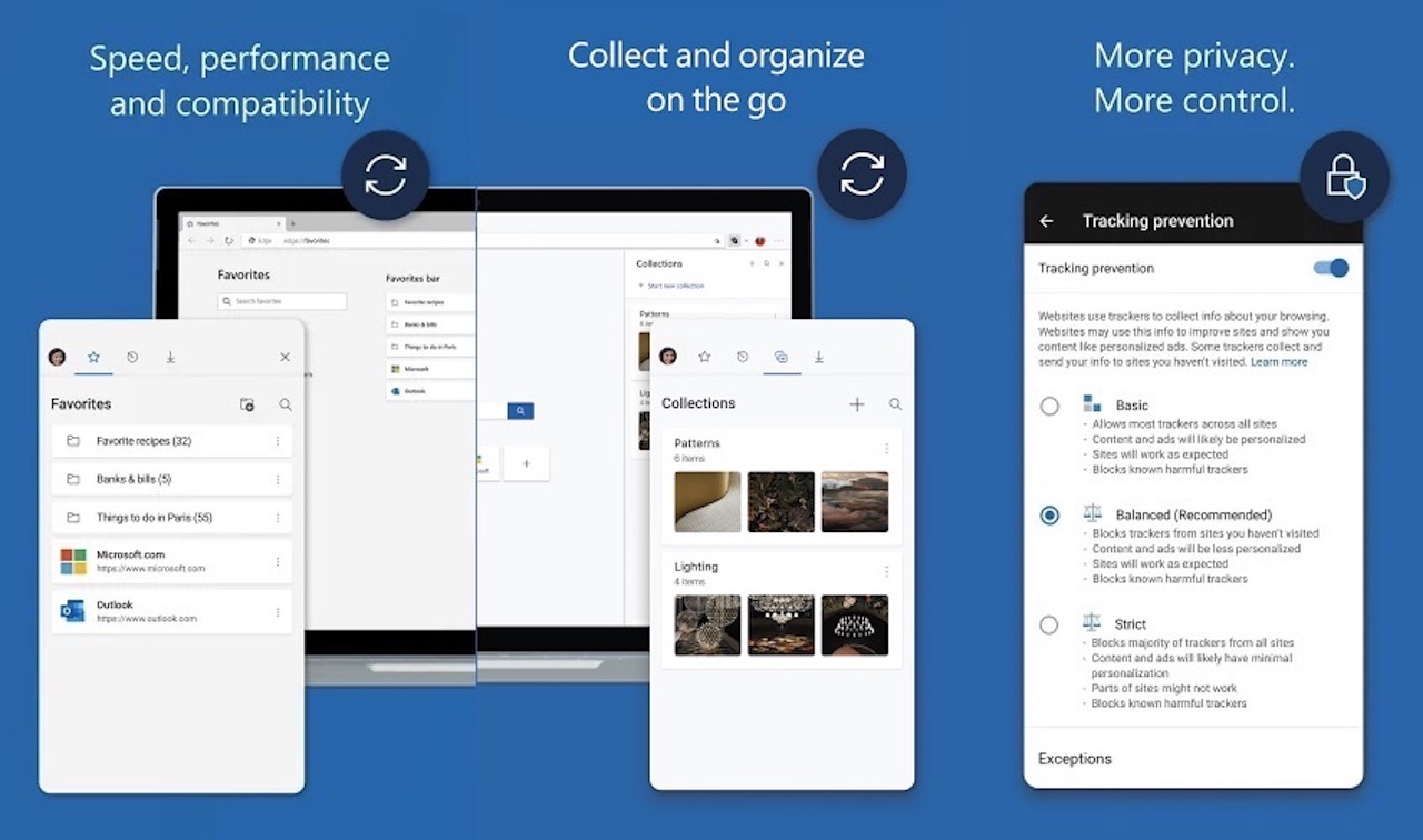 Microsoft Edge Beta now with tab syncing on Windows 10-Android ...