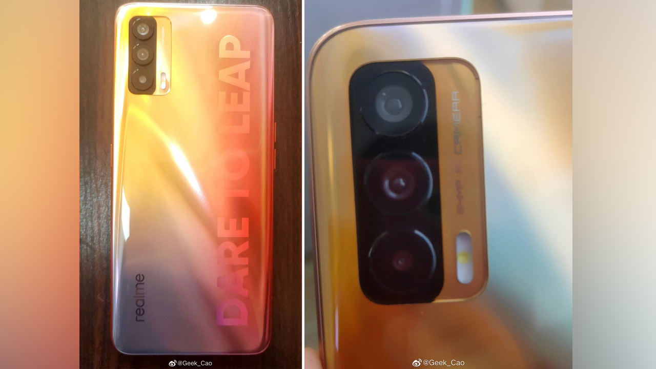 Realme Koi spotted in bright colors, 64MP triple-camera module ...