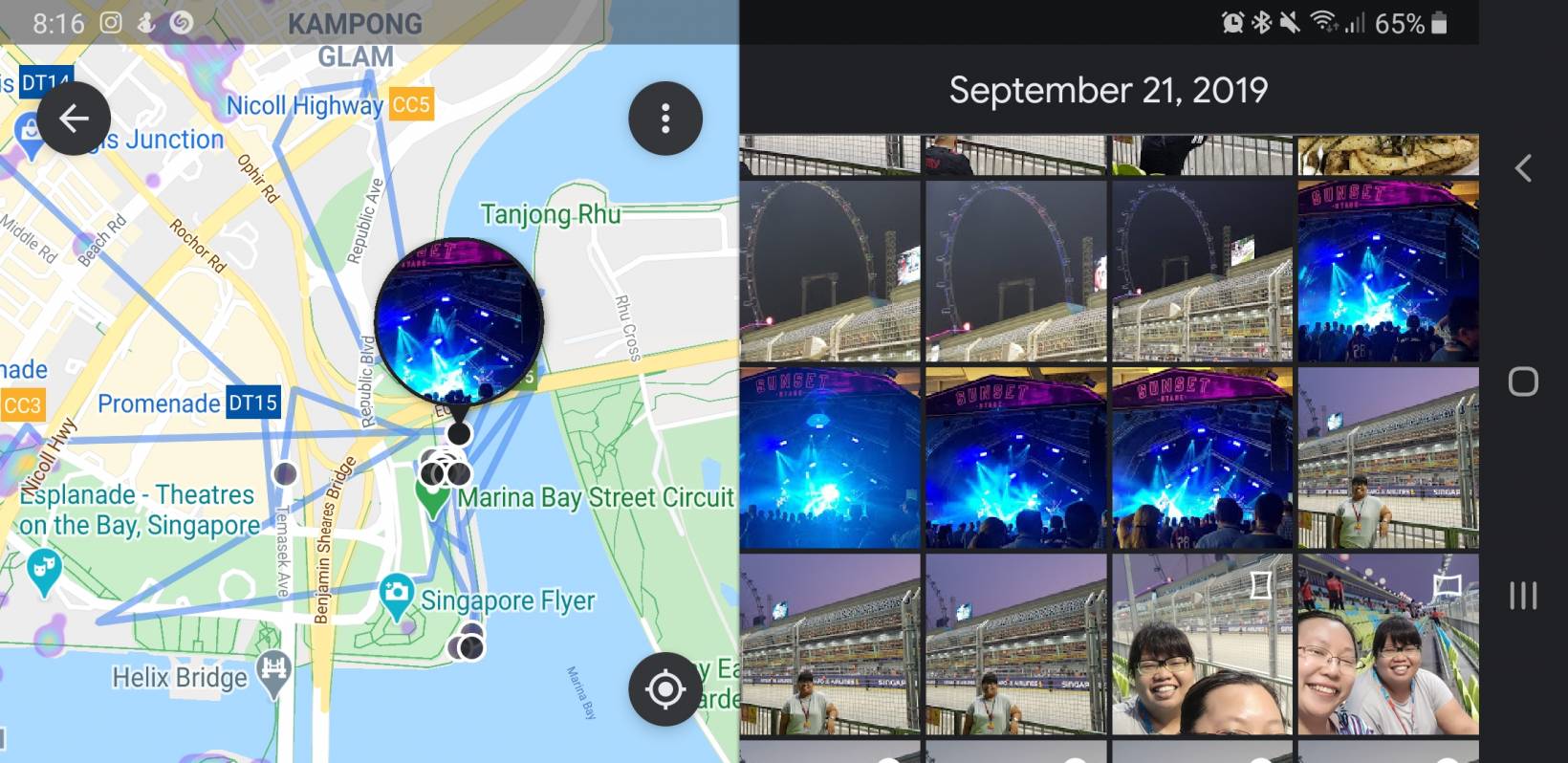 Google Photos gets map timeline, satellite/terrain map mode | Android ...
