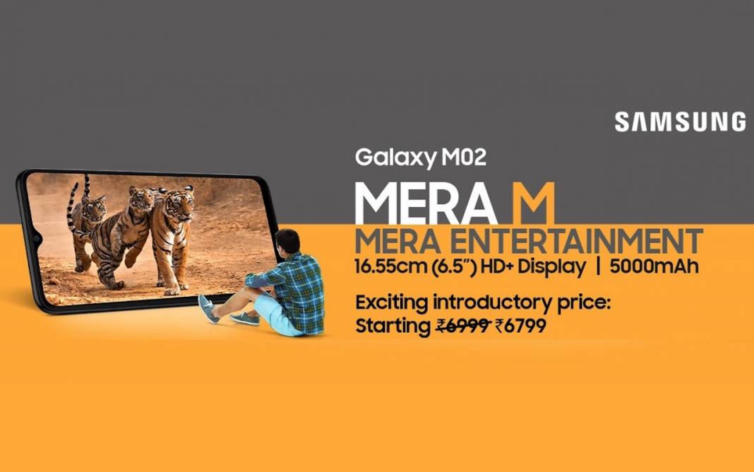 Samsung Galaxy M02 announced in India, now up on Amazon.in - Android ...