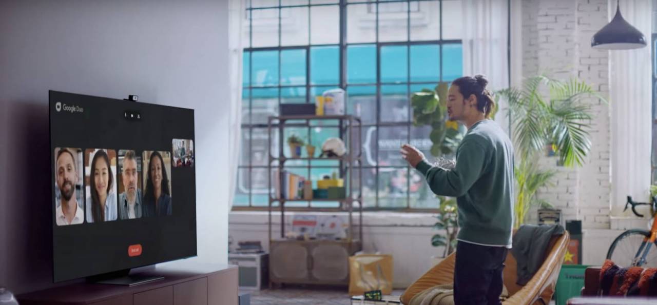 Google Duo now available on Samsung 2021 QLED TVs | Android Community