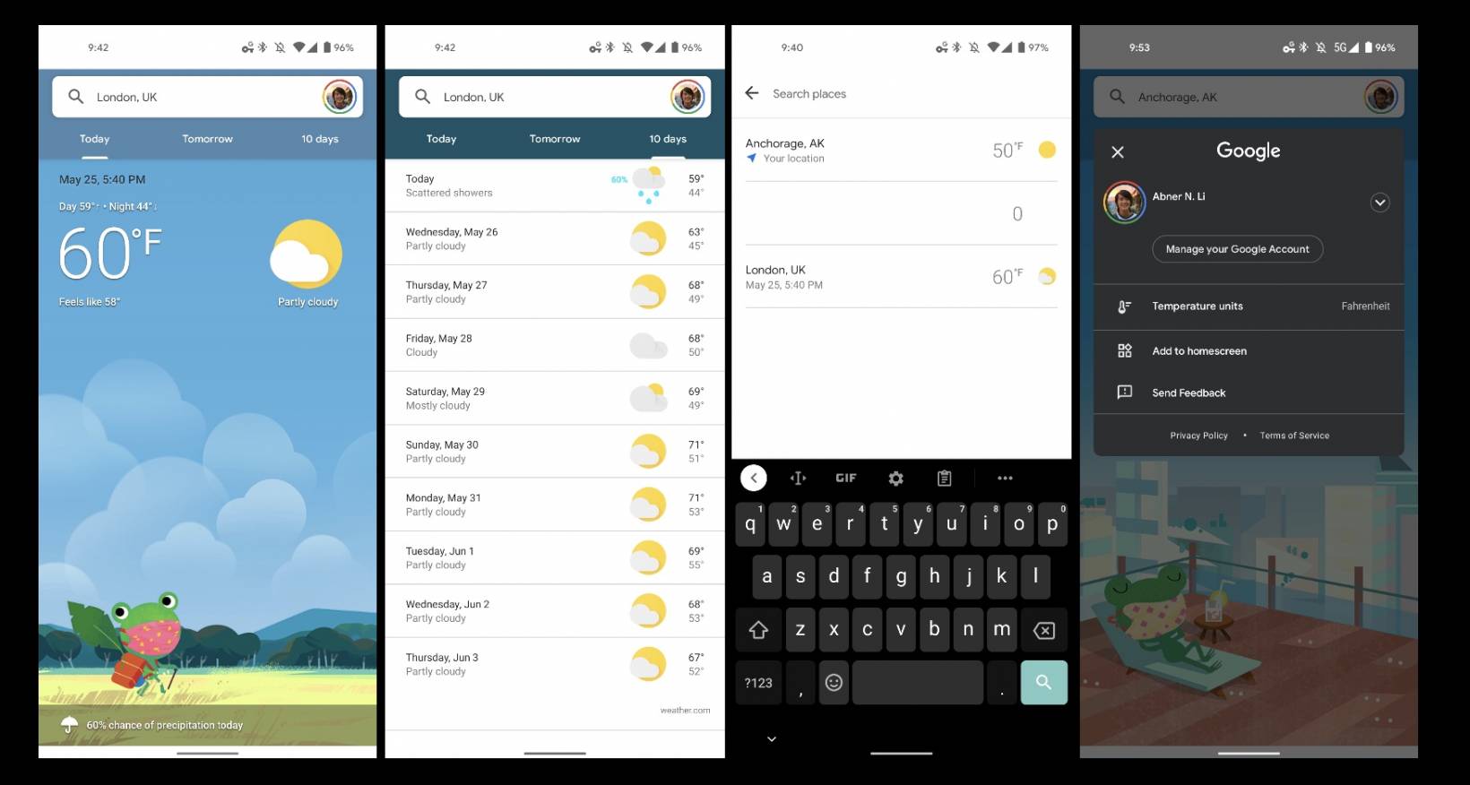 Google Weather app gets a design tweak, starts rolling out | Android ...