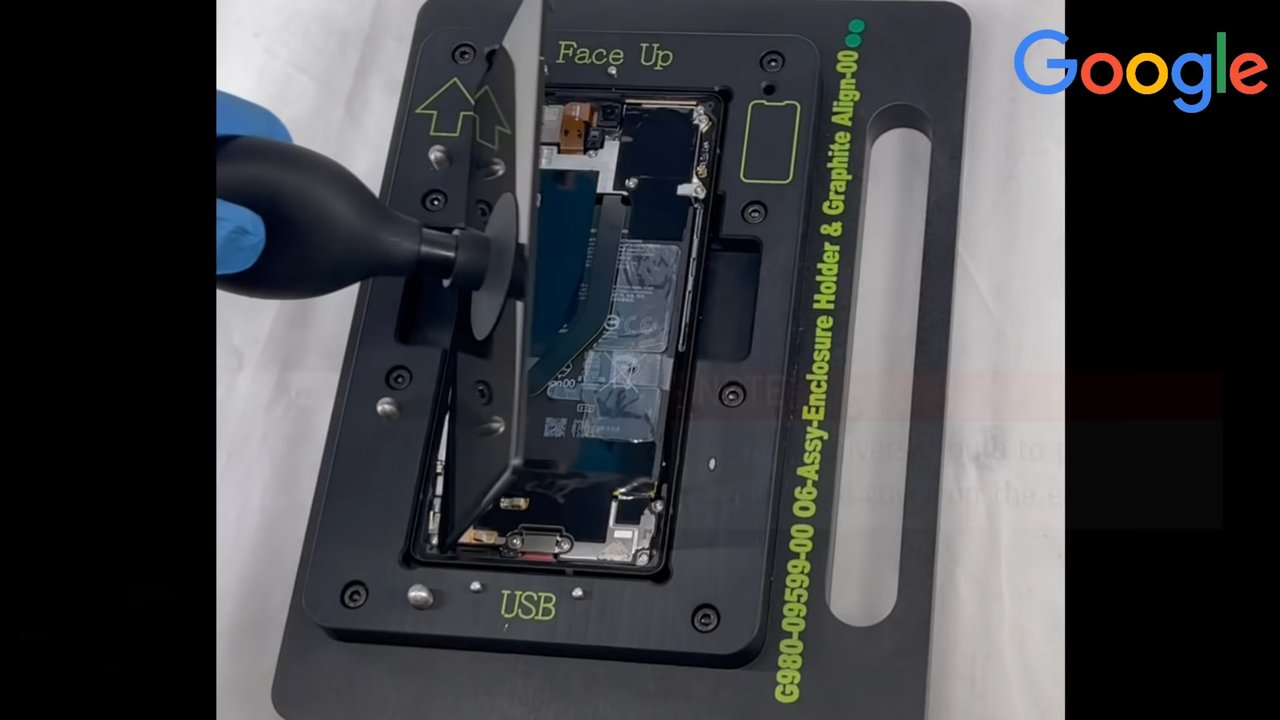 Leaked Pixel 6 assembly video shows its inner components | Android ...